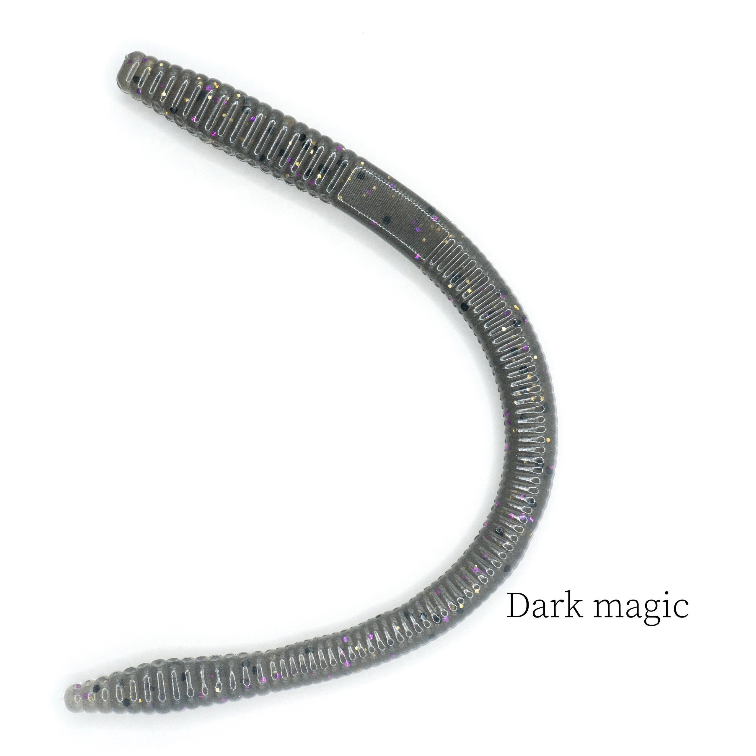 6 Trick Worm Dark Magic Muddy Water Lures